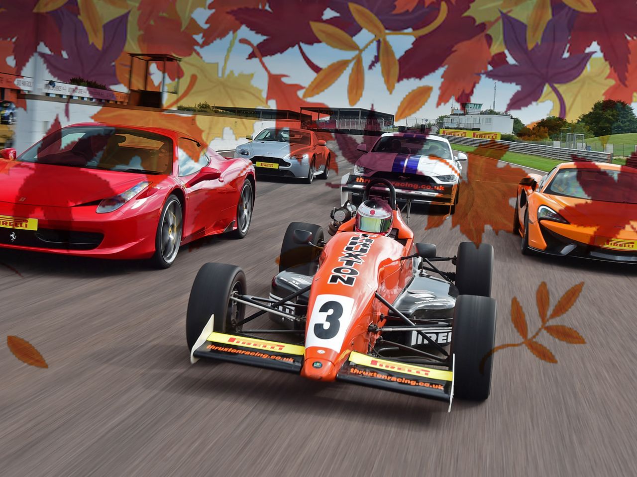 Thruxton Circuit Map