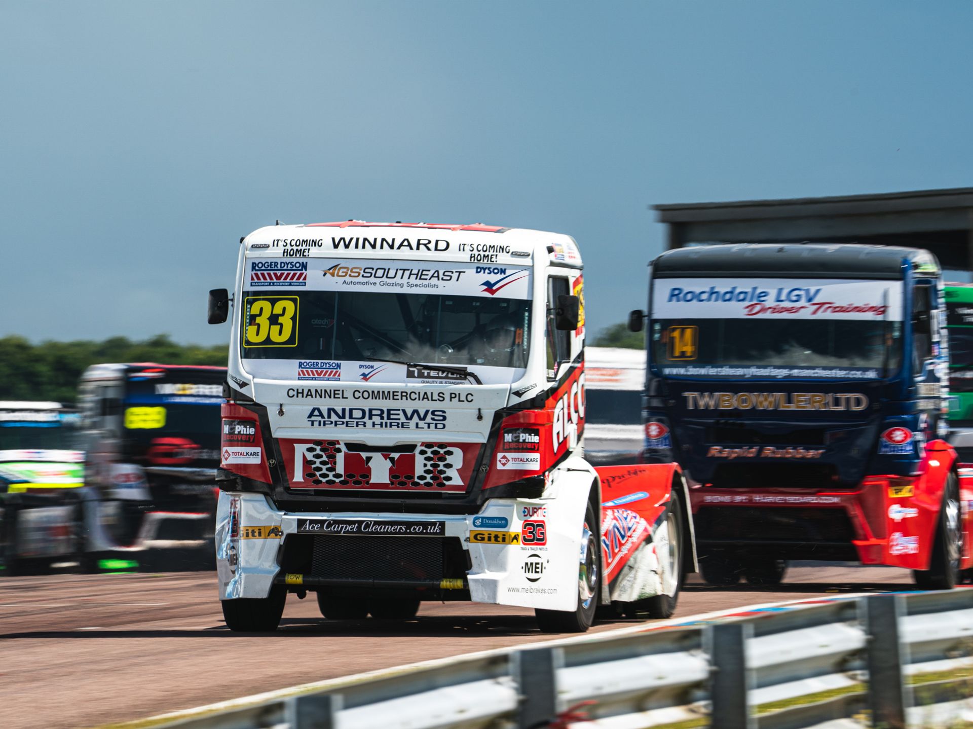 Thruxton Circuit Map