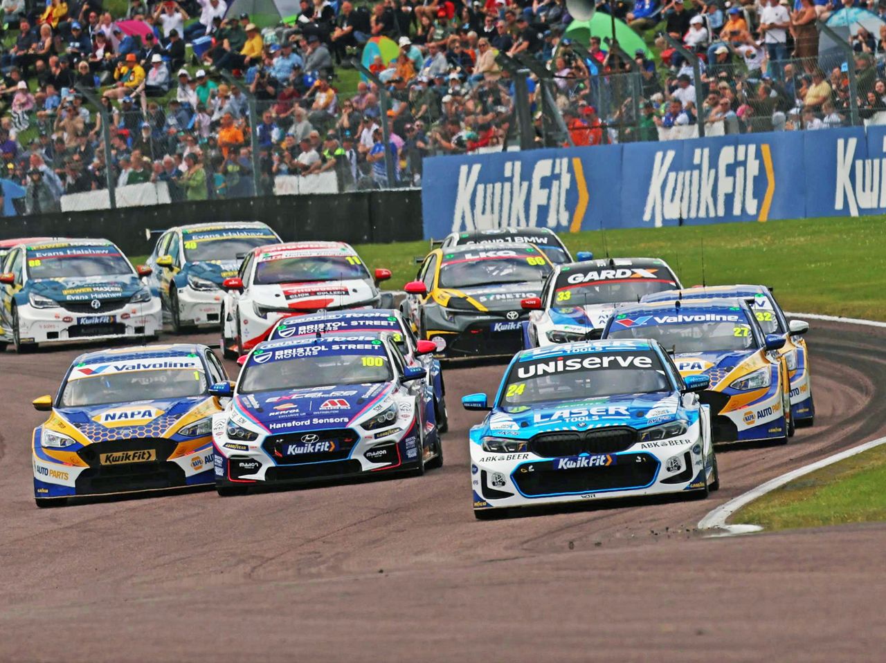 Thruxton Circuit Map