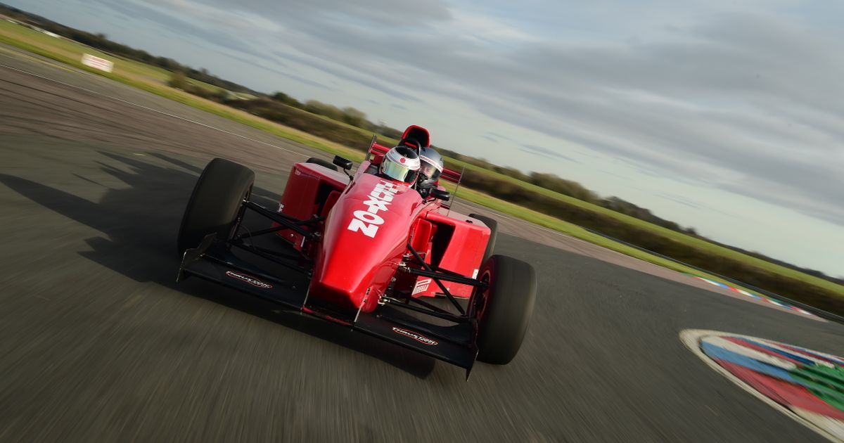 Two-Seat Racing Car Ride UK | High-Speed Passenger Ride | Thruxton