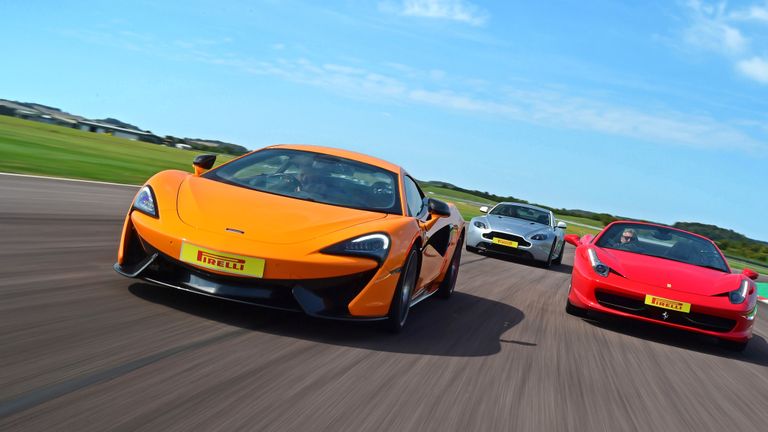 Supercar Driving Experiences at UK's Fastest Track