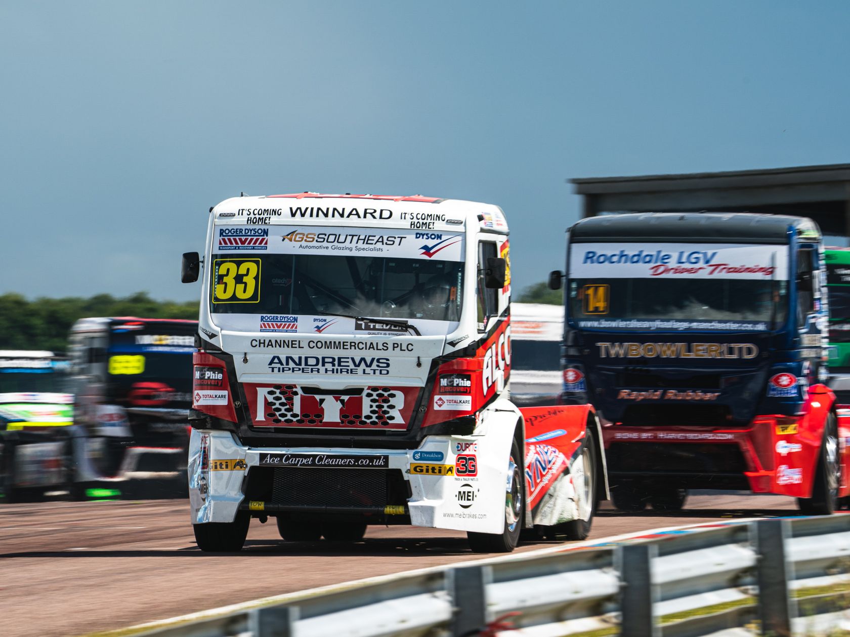 Thruxton Circuit Map