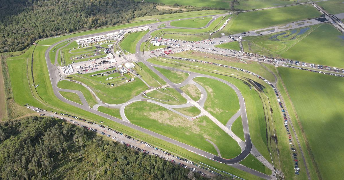 Camping at Pembrey Circuit